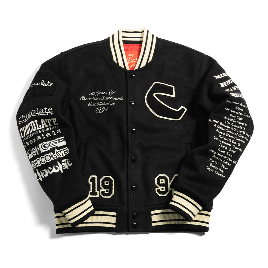 Chocolate Skateboards | Team Varsity Jacket